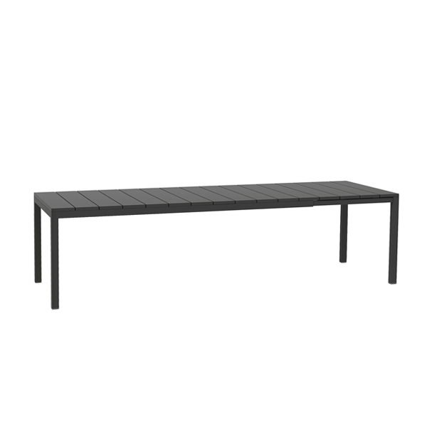 Nardi Rio 210 kunststof - alu uitschuiftafel antracite - Rijkenberg ...