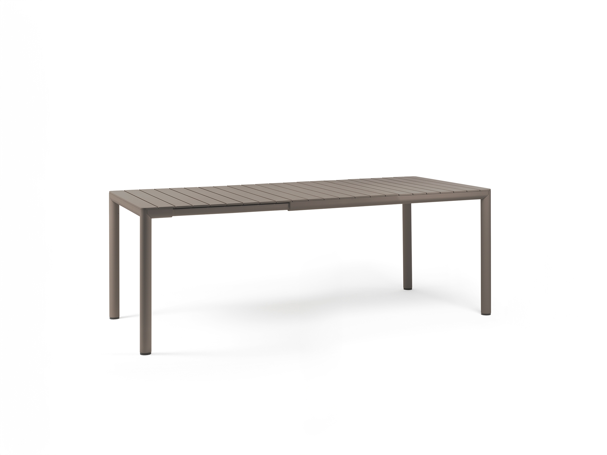 Nardi Tevere 147 kunststof / alu uitschuiftafel tortora - Rijkenberg ...