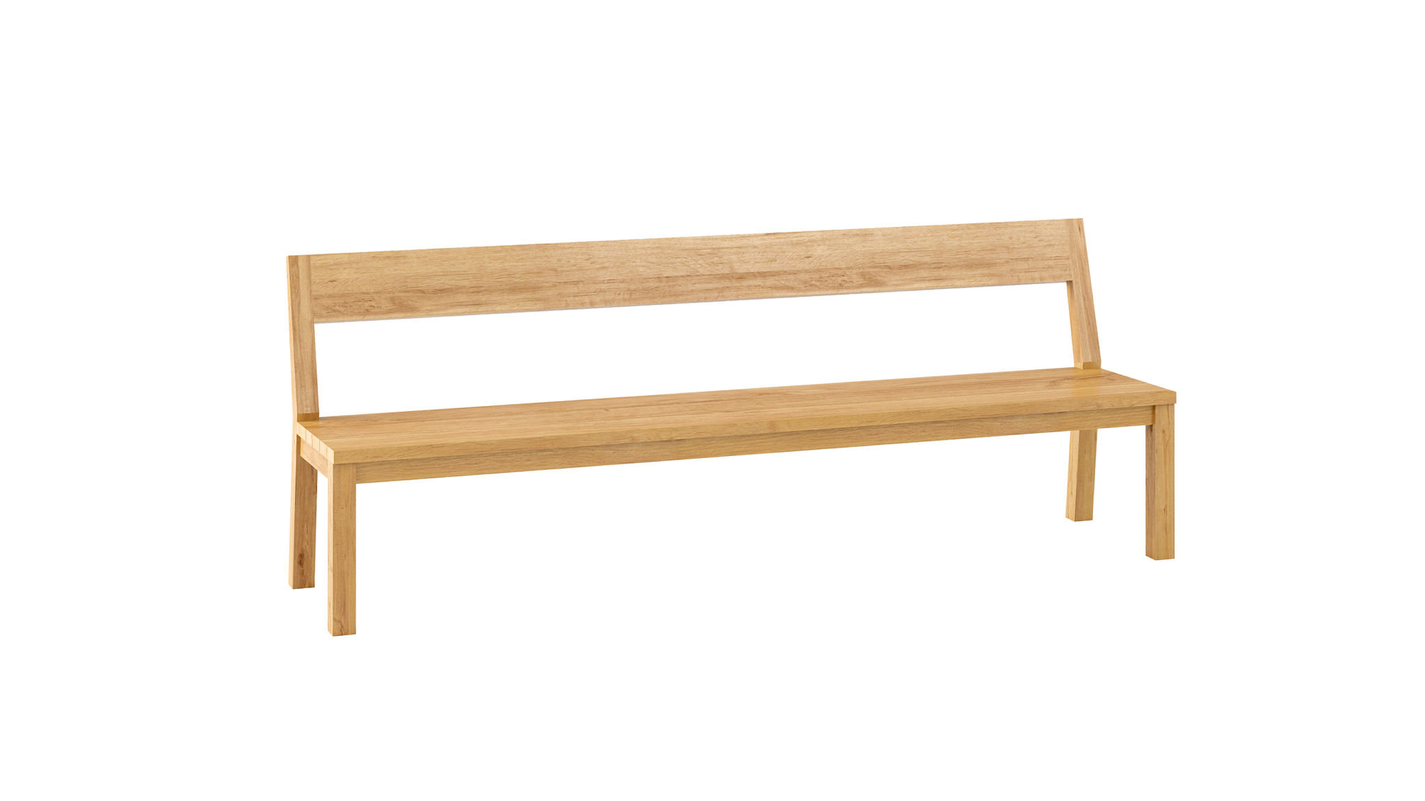 Traditional Teak Neo bench 220cm - Rijkenberg Tuinmeubelen